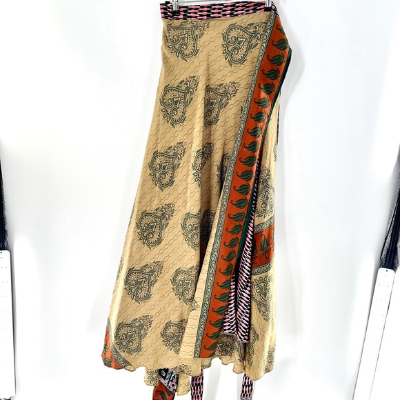 Skirt Art Sisters | Skirts | Reversibleconvertible Double Layer Wrap ...